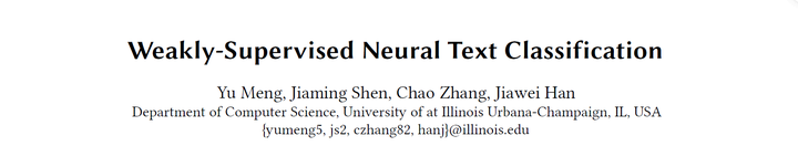 弱监督分类：Weakly-Supervised Neural Text Classification - 知乎