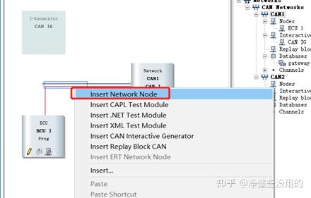 CANoe(三)、创建各网络通信仿真节点、CAPL编程 - 知乎