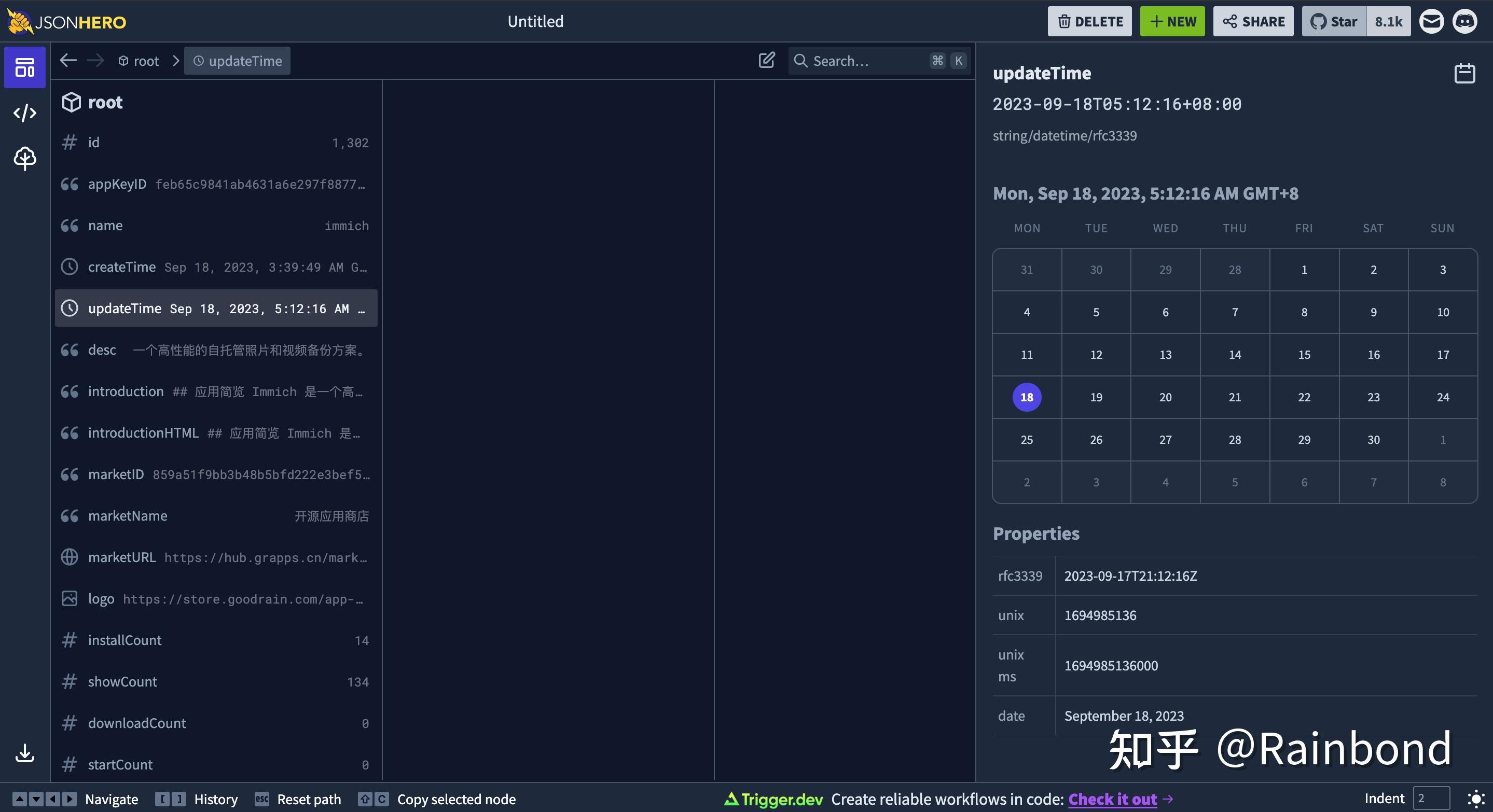 8.1k Star! 不再为看数据而发愁的 JSON 可视化管理工具 -- JSON Hero - 知乎