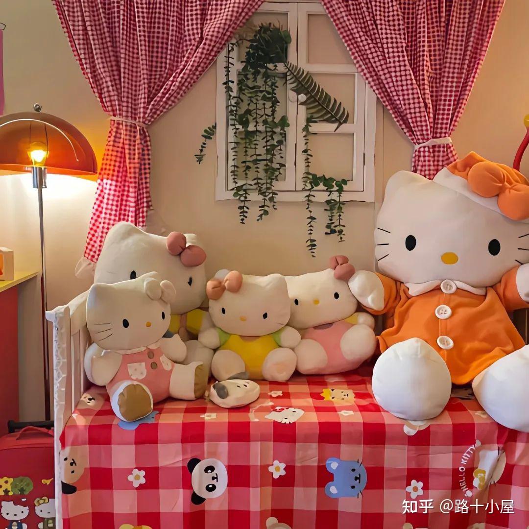 超可爱的hellokitty凯蒂𝙒𝙚𝘾𝙝𝙖𝙩 背景图 - 知乎
