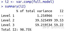 异质性和三层模型元分析Heterogeneity and three-level meta-analysis - 知乎
