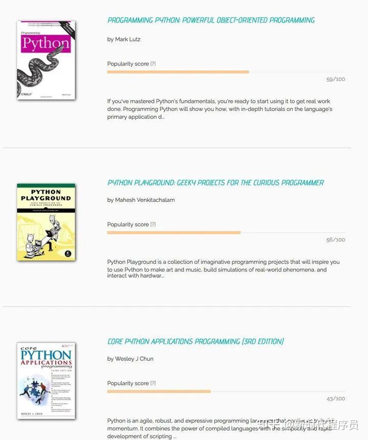2024 Python 官方推荐的最好书籍推荐（附高清下载） - 知乎
