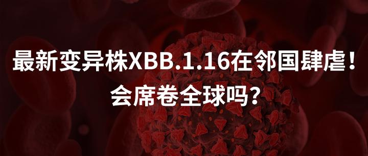 最新变异株XBB.1.16在邻国肆虐！会席卷全球吗？ - 知乎