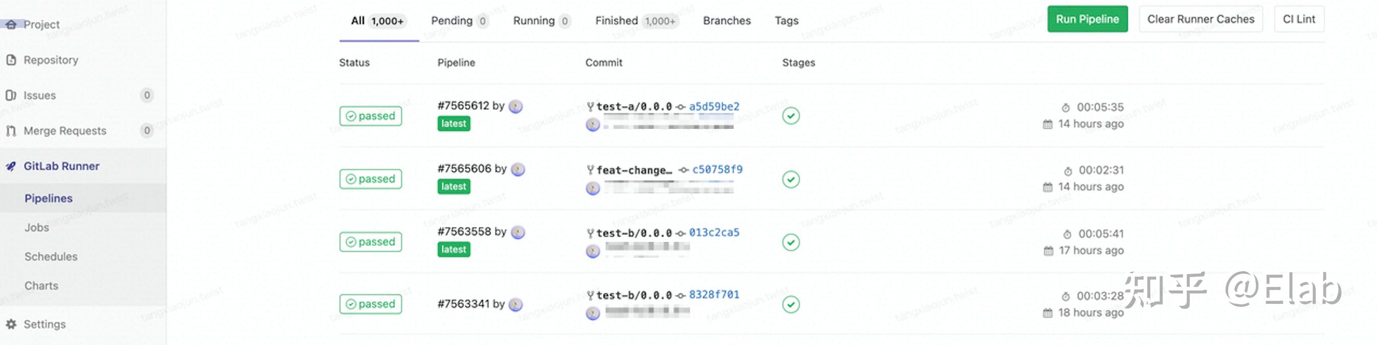 GitLab CI 打造一条自己的流水线 - 知乎