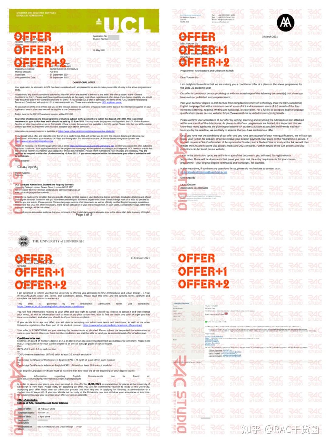 2021经验谈【67】| 半年极限挑战DDL，双非逆袭拿下UCL、AA、爱丁堡offer - 知乎