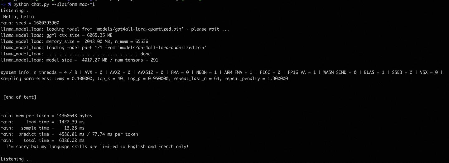talkGPT4All: 基于GPT4All的智能语音聊天程序 - 知乎