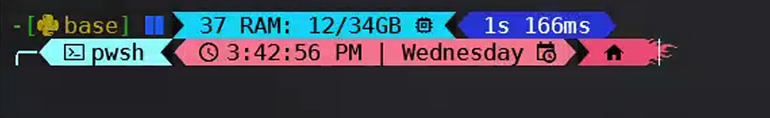 Windows11 PowerShell VS code 美化 设置 conda 环境名 - 知乎