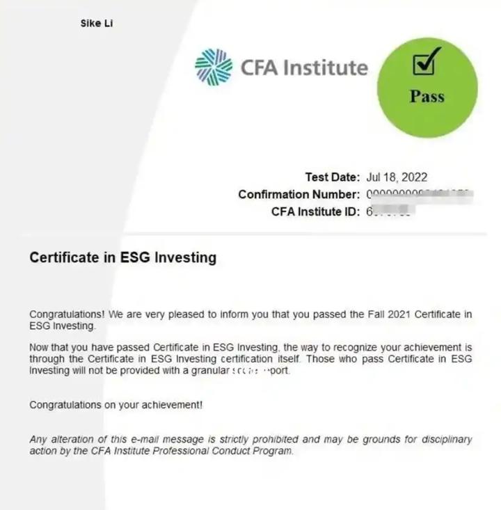 CFA ESG证书与ISO ESG审核员证书：专业领域的双重视角 - 知乎