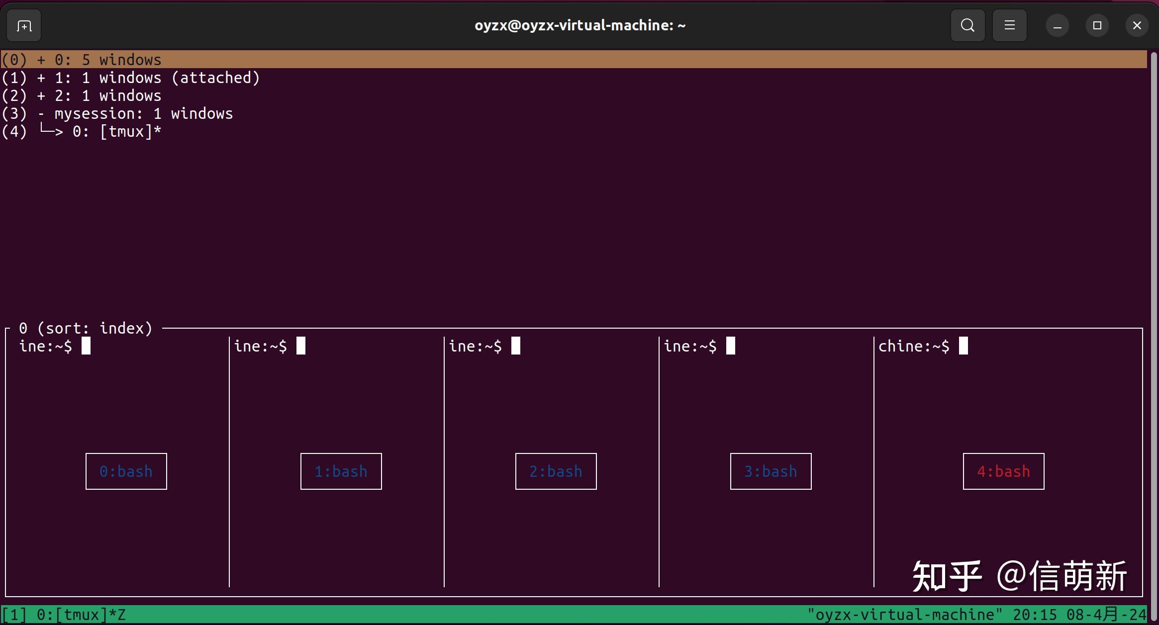 【AcWing-Linux】tmux和vim - 知乎