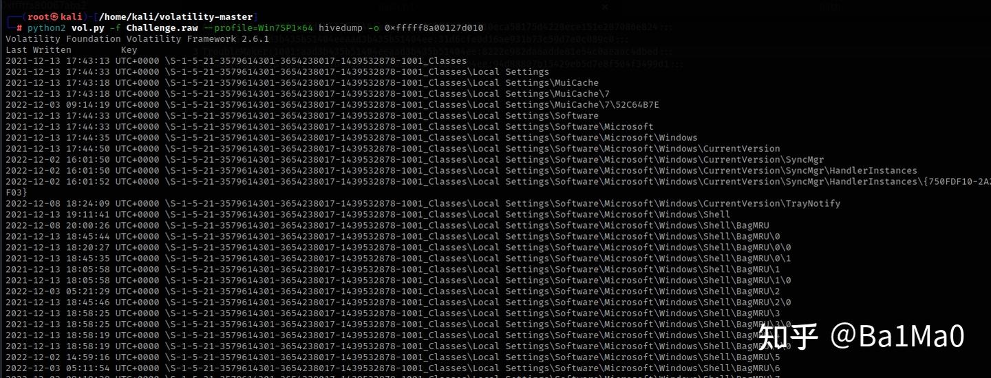Ctf Misc 2 内存取证基础以及原理，覆盖了大部分题型 知乎