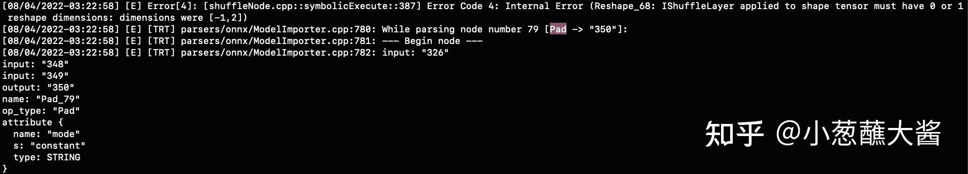 Pytorch转onnx, TensorRT踩坑实录 - 知乎