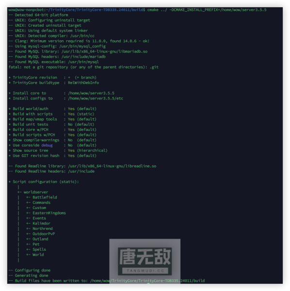 魔兽世界Trinitycore 3.3.5(24011)版本搭建详细教程 - 知乎
