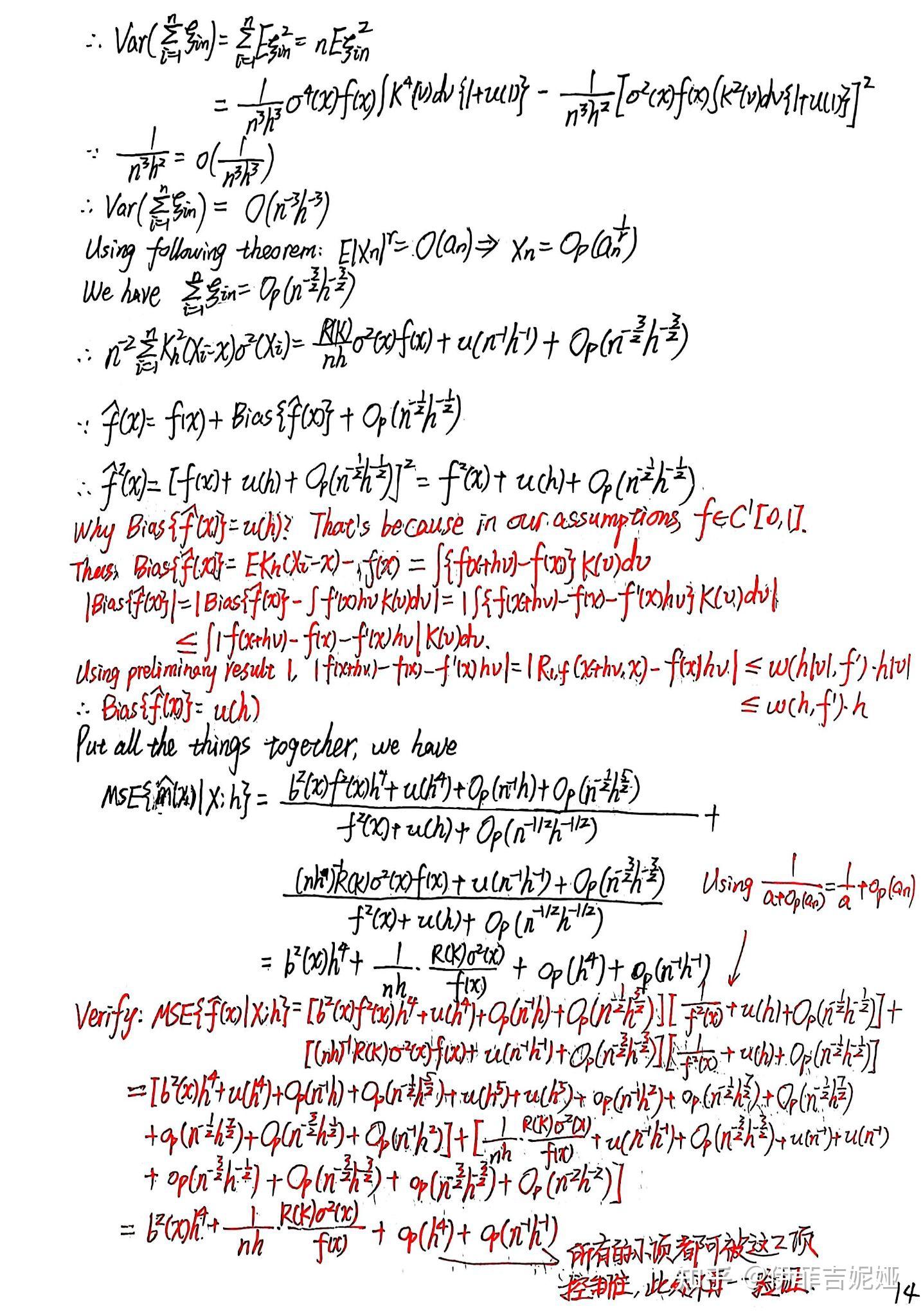 非参数统计基础第三章（Nonparametric Regression: Nadaraya-Watson Estimator）复习笔记 - 知乎