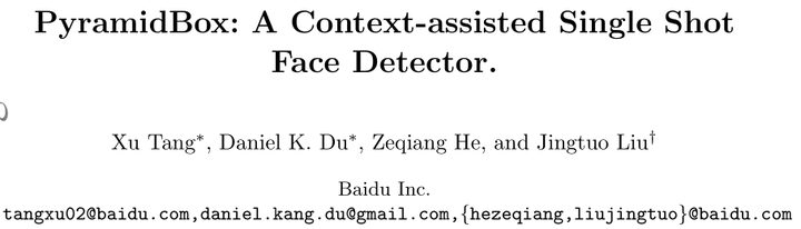人脸检测：PyramidBox（ECCV2018） - 知乎