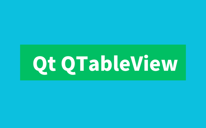 Qt Qtableview 知乎