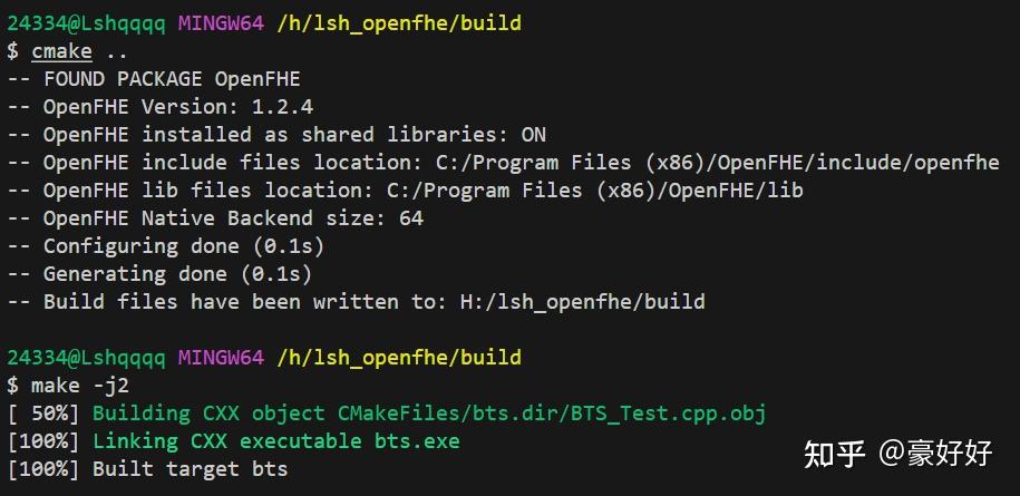 全同态加密开源库OpenFHE的Win11安装与Vscode配置 - 知乎