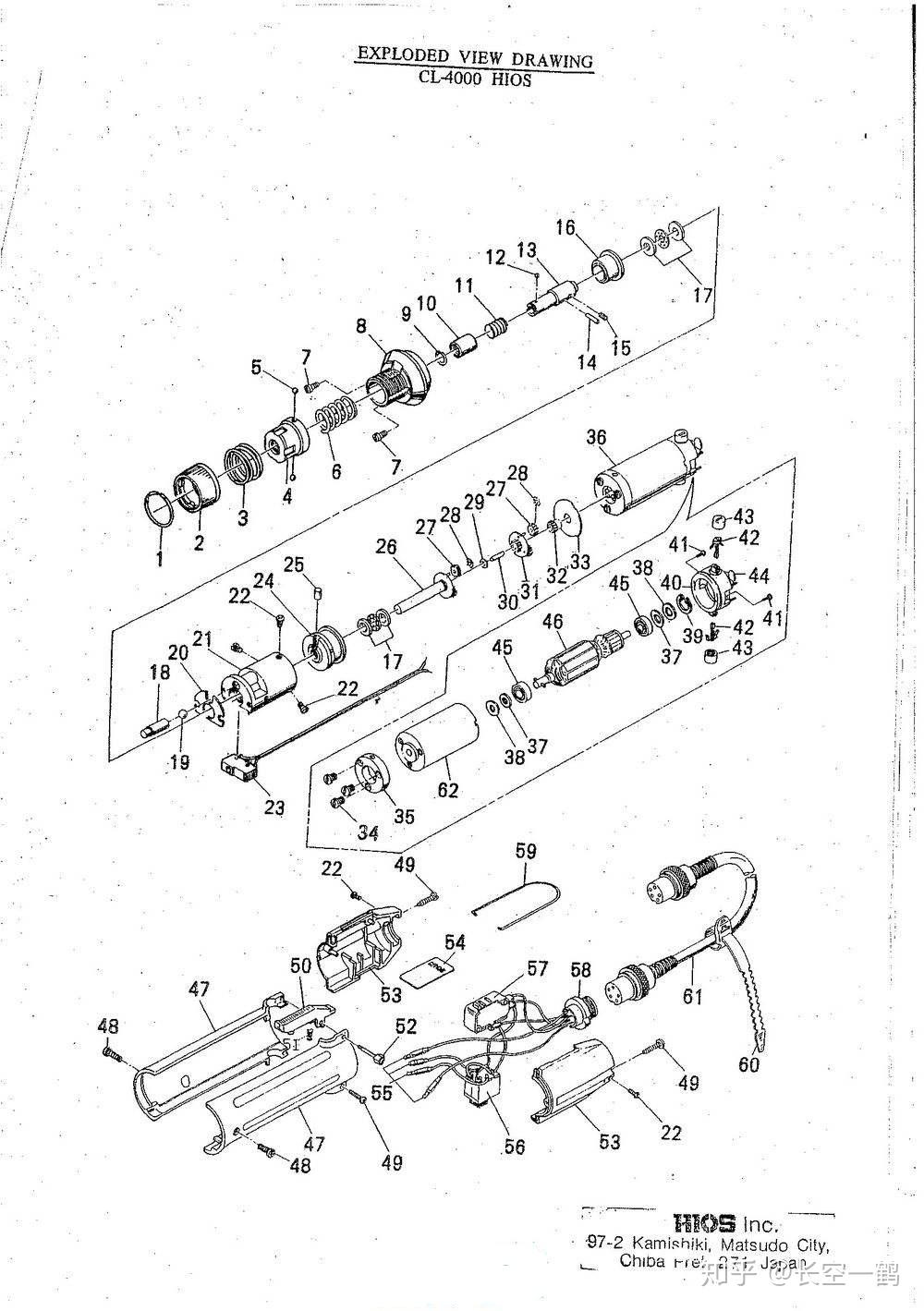 工具翻新：日本产好握速HIOS CL-4000电批 - 知乎