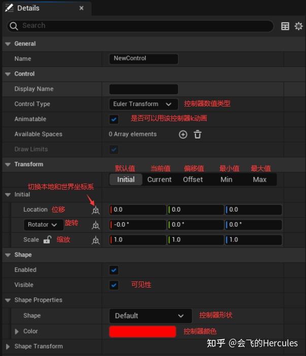 UE Control Rig 入门和案例（绑定向） - 知乎