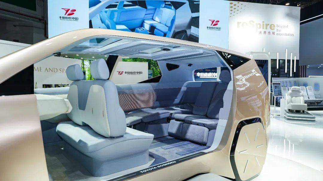 面向2030，丰田纺织携概念座舱与前沿技术亮相上海车展 - 知乎