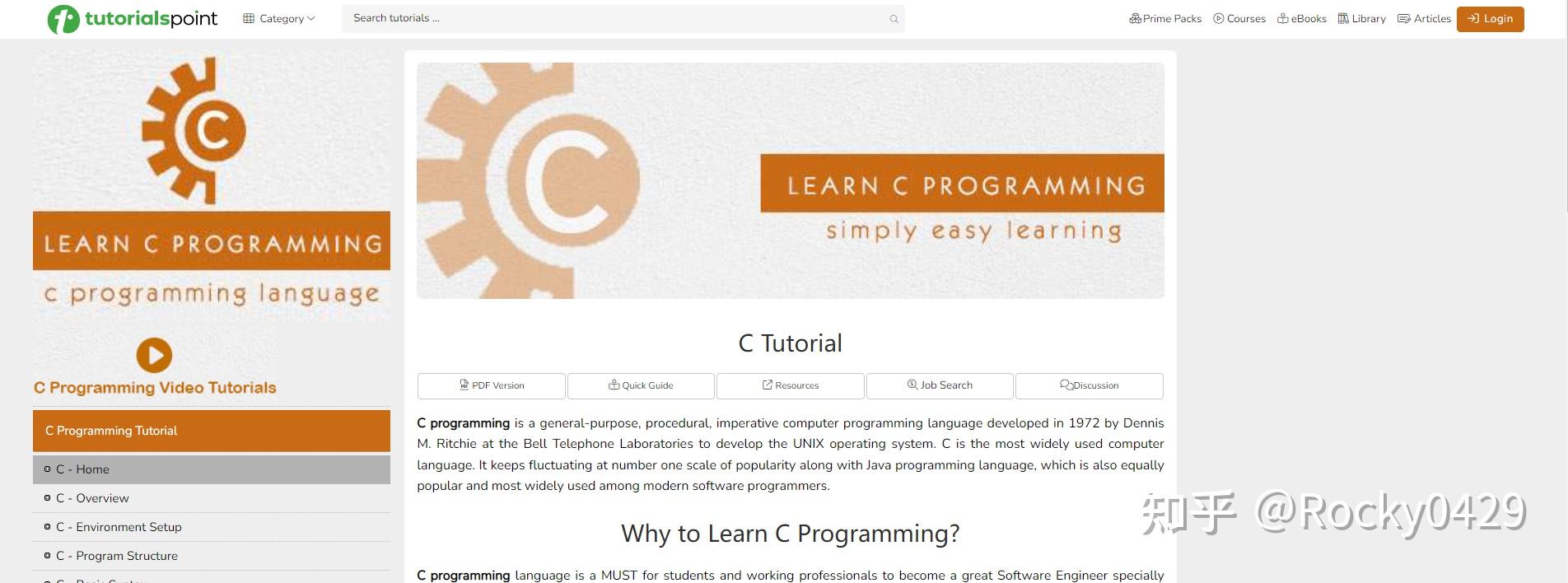 有推荐学C语言的好资源吗？ - 知乎