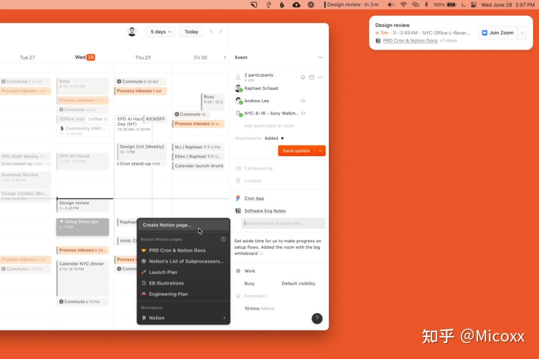 Cron 日历终于集成入 Notion，可用户却在忙着改图标 - 知乎
