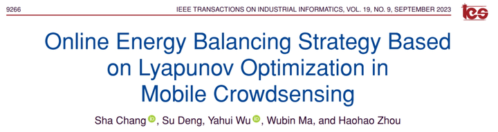 精读笔记：移动群智感知中基于Lyapunov优化的在线能量平衡策略 - 知乎