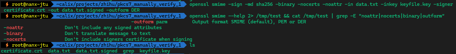 PKCS#7: using OpenSSL to manually verify signed data - 知乎