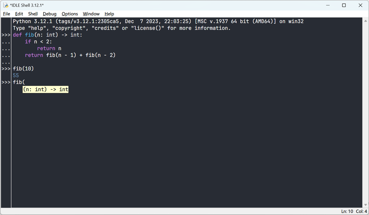 Python IDLE 简单美化 - 知乎
