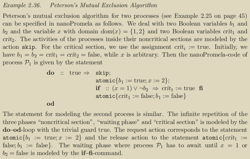如何用SPIN工具模型检测Peterson算法的安全性？ - 知乎