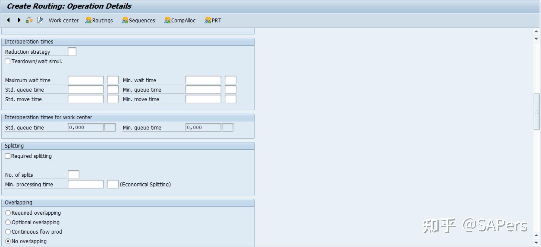 SAP PP课程 2.8 工艺路线 - 知乎