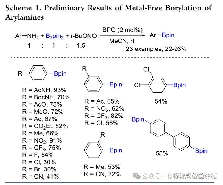 NH2直接合成Bpin，介绍3种牛逼方法 - 知乎