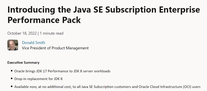 Oracle 推出 JDK 8 的直接替代品 - 知乎