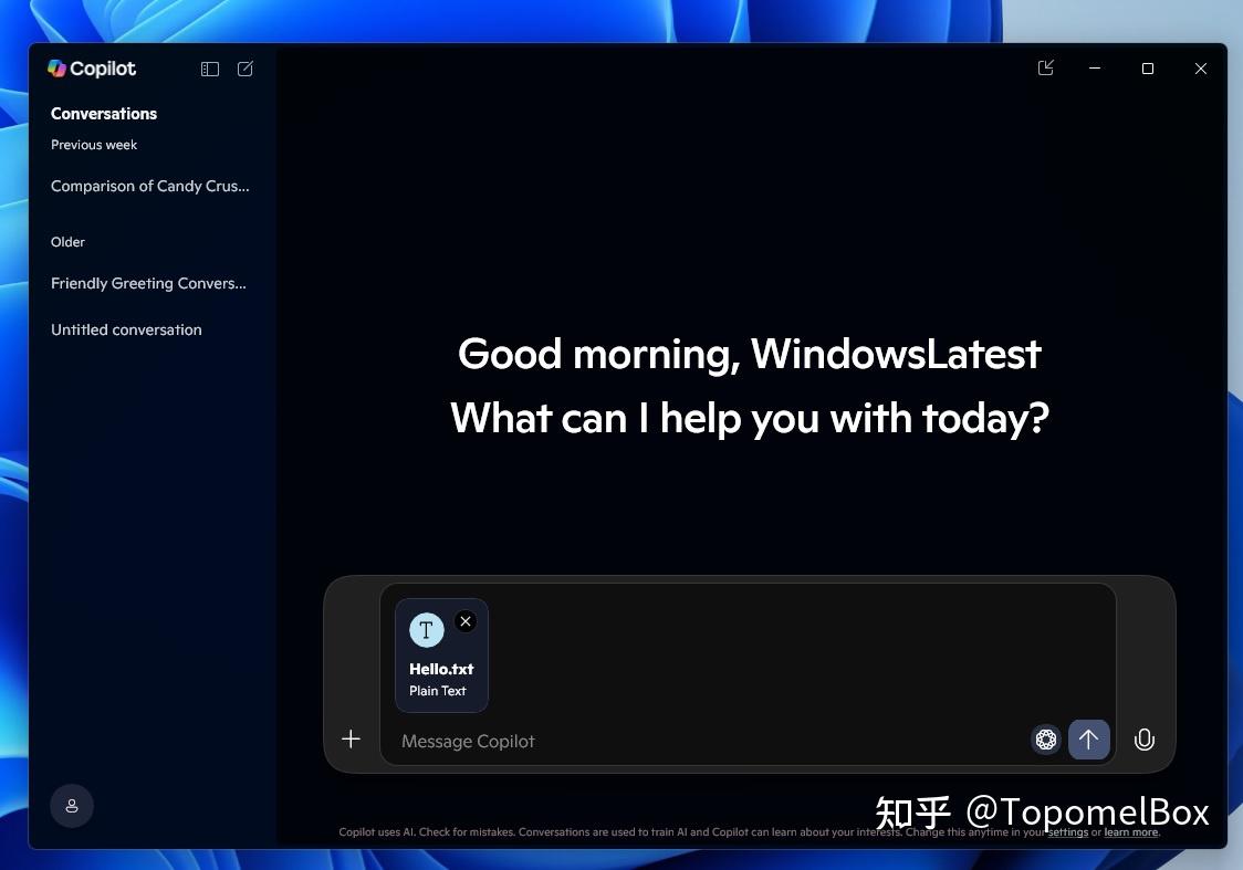 第 20 期：微软将 “Ask Copilot” 添加到 Windows 11 右键菜单 - 知乎