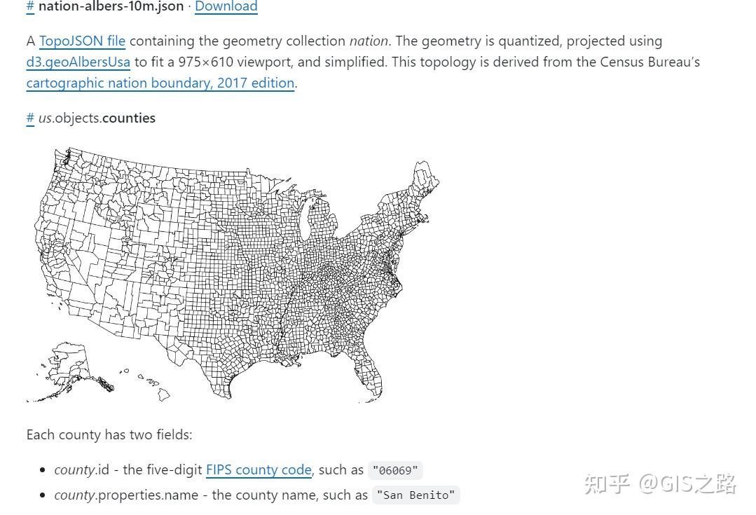 TopoJSON 数据源下载与转换 - 知乎