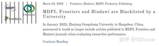 怎么看待国人在MDPI和Frontiers年消费近3亿美元 - 知乎