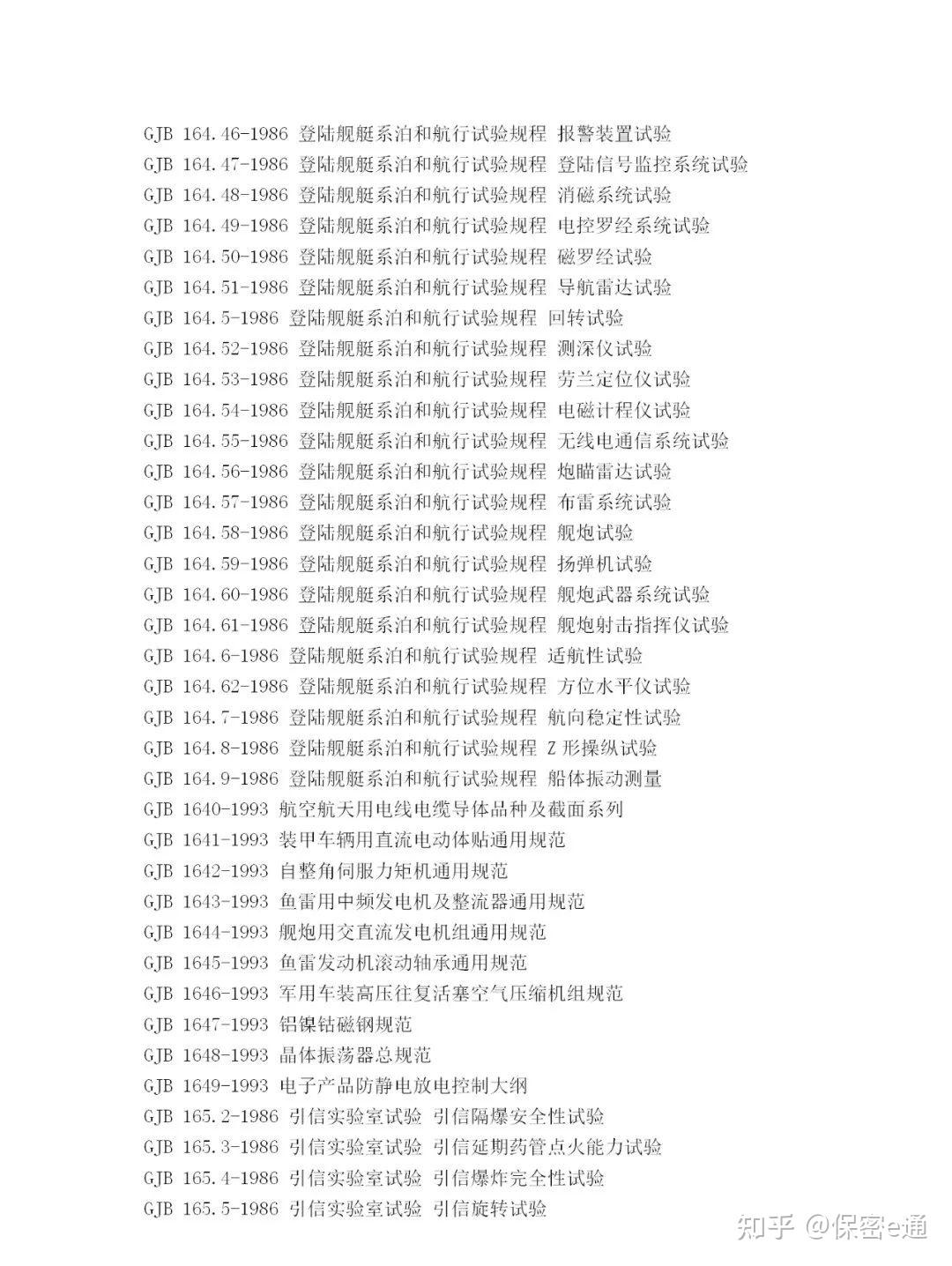 中国军用标准目标丨国军标(GJB) 汇总 - 知乎