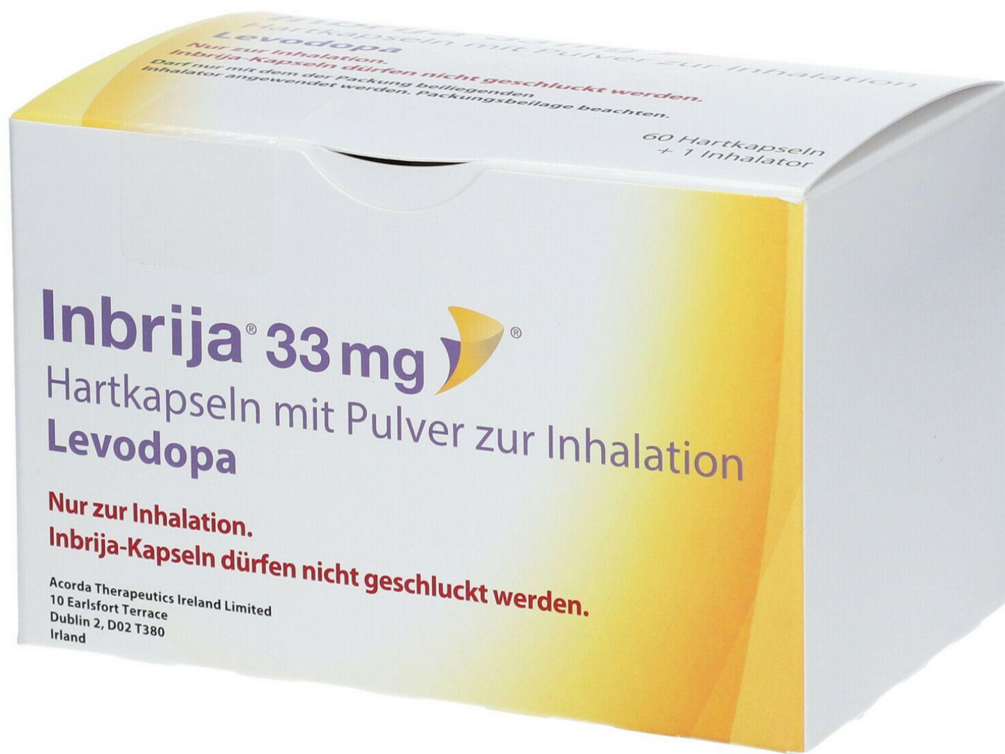 Inbrija（Levodopa）用于帕金森病的吸入性左旋多巴 - 知乎