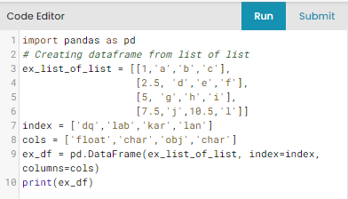 七爪源码：Pandas Python 中的数据结构示例 - 知乎