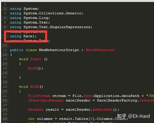 关于Unity+ExcelDataReader（2019.X版本）的几个常见问题 - 知乎