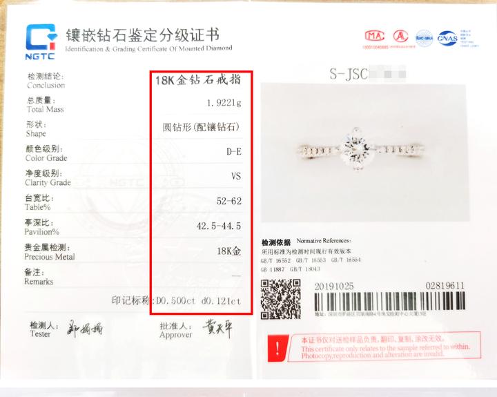 最权威的国检证书NGTC是什么样的？ - 知乎