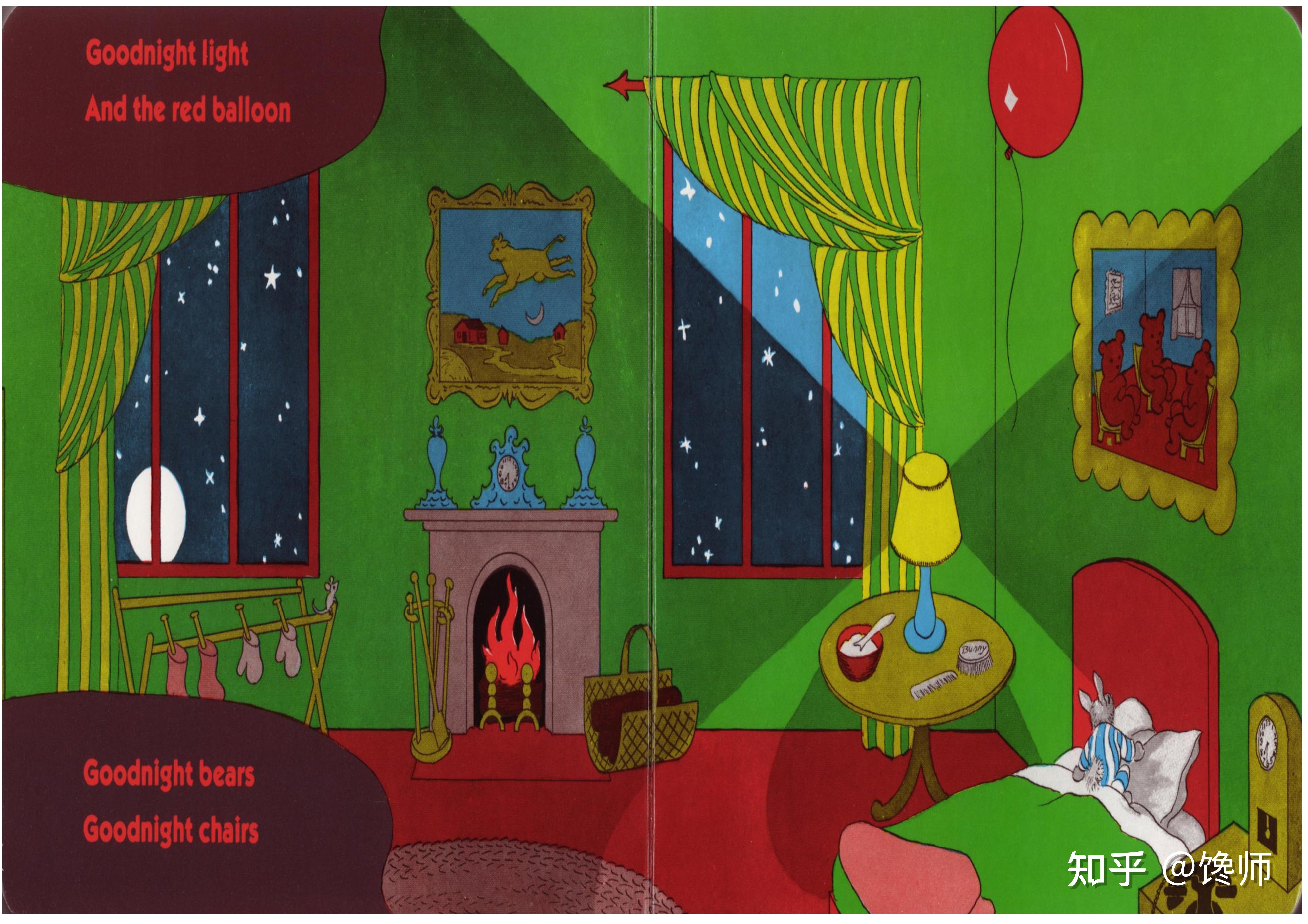 一分钟绘本分享—《Goodnight Moon》 - 知乎