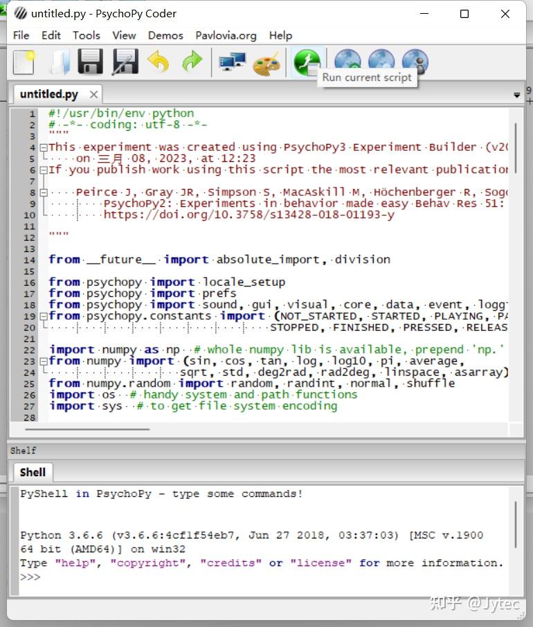 15分钟快速搭建PsychoPy简单实验范式 - 知乎