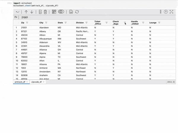 又一个Jupyter神器Mito，操作Excel自动生成Python代码！ - 知乎