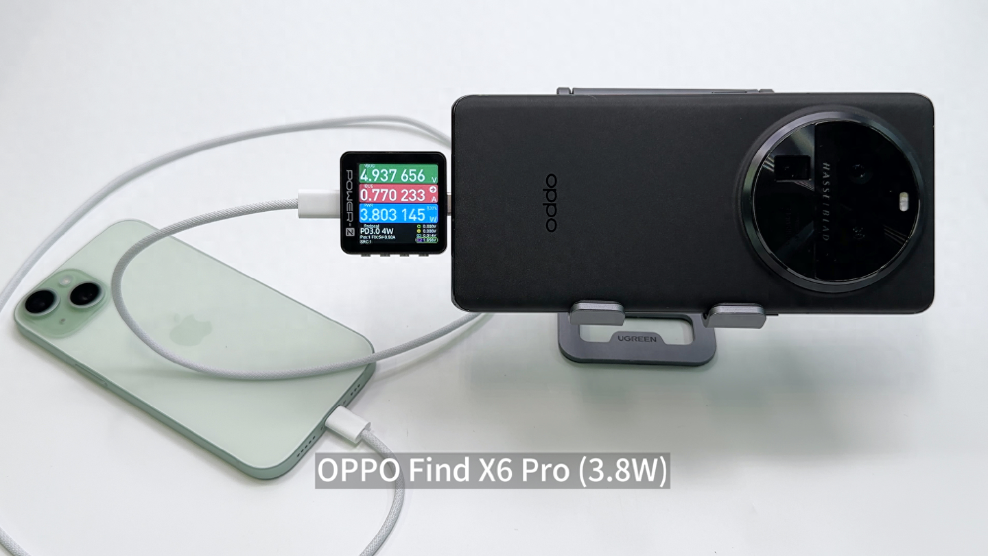 反向充电却被充电？5W也可紧急供电，iPhone 15 反向充电测试 - 知乎