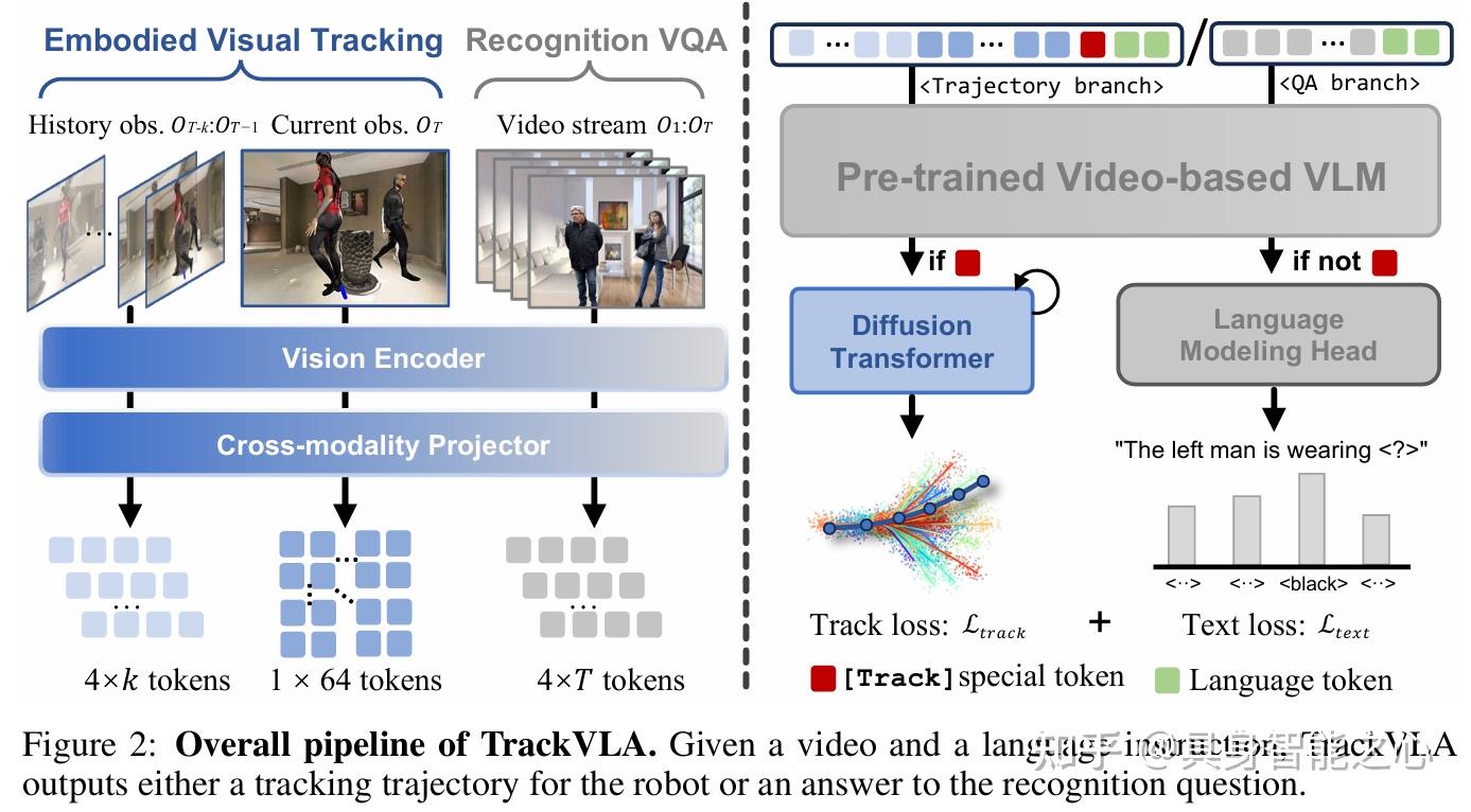 TrackVLA：视觉-语言-动作模型“活”起来，机器人野外追踪难题迎来新突破！ - 知乎