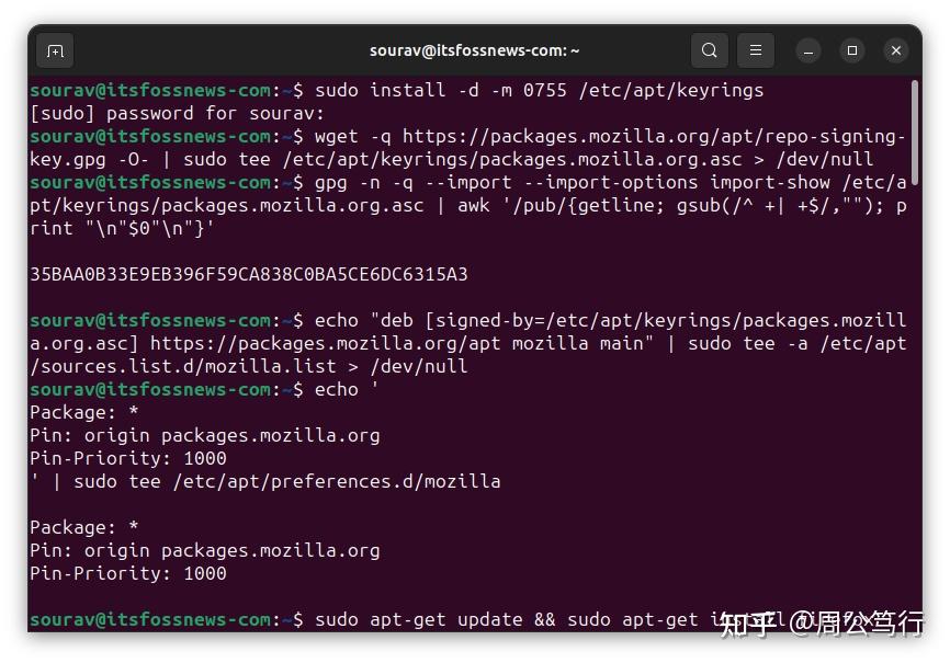 Firefox终于为Debian和Ubuntu用户提供了Deb包 - 知乎