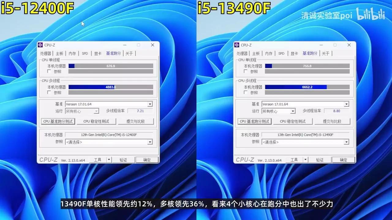 600块的i5 13490F是否值得购买？相比12400F又有多少差距 - 知乎