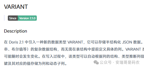 Doris 的 variant 对比 CK 的 json，谁更优？ - 知乎