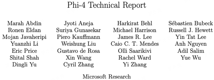 解读Phi-4 Technical Report - 知乎