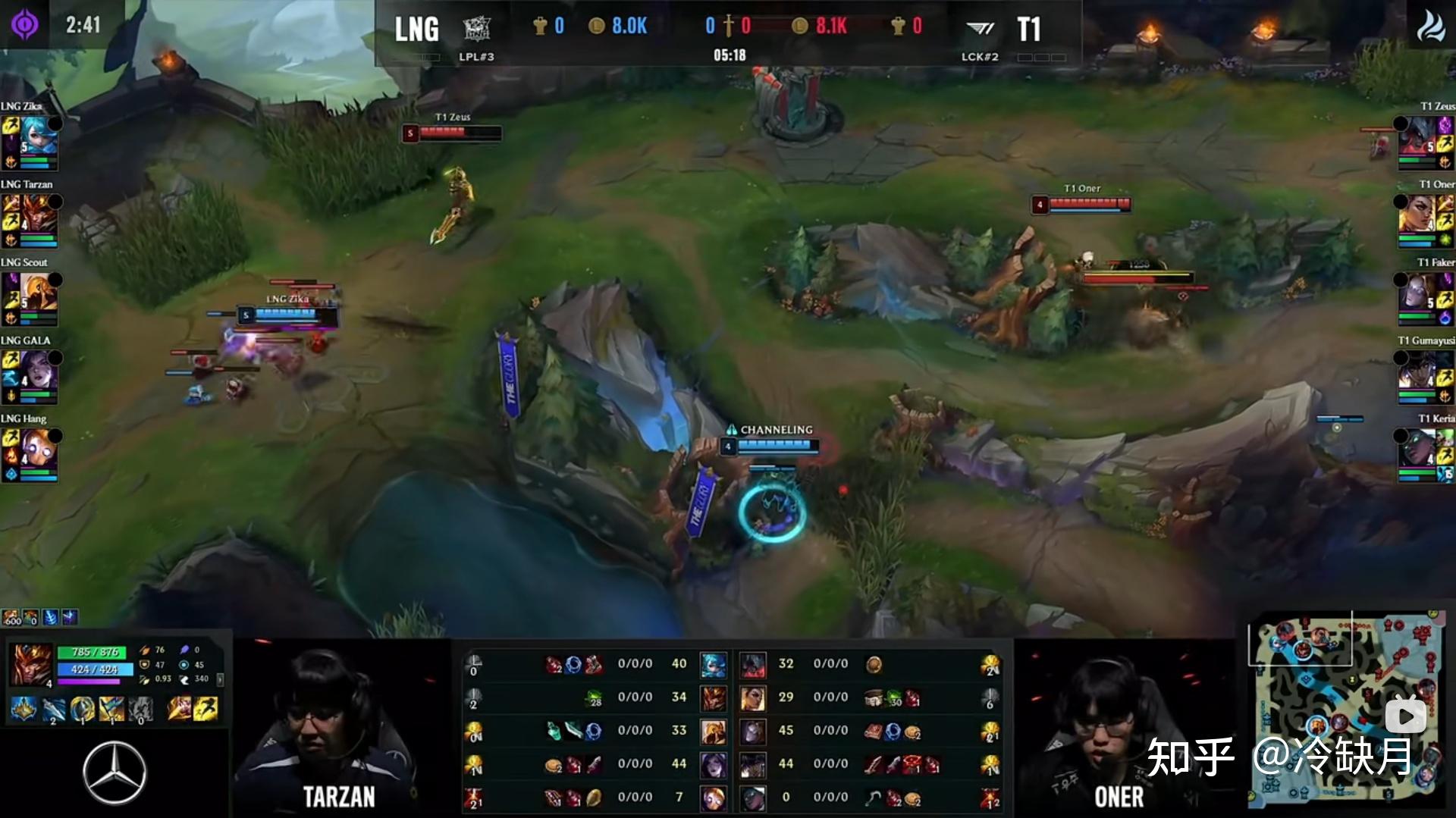 如何评价11月5日英雄联盟S13世界赛八强淘汰赛LNG VS T1过程中，选手Tarzan的表现？ - 知乎